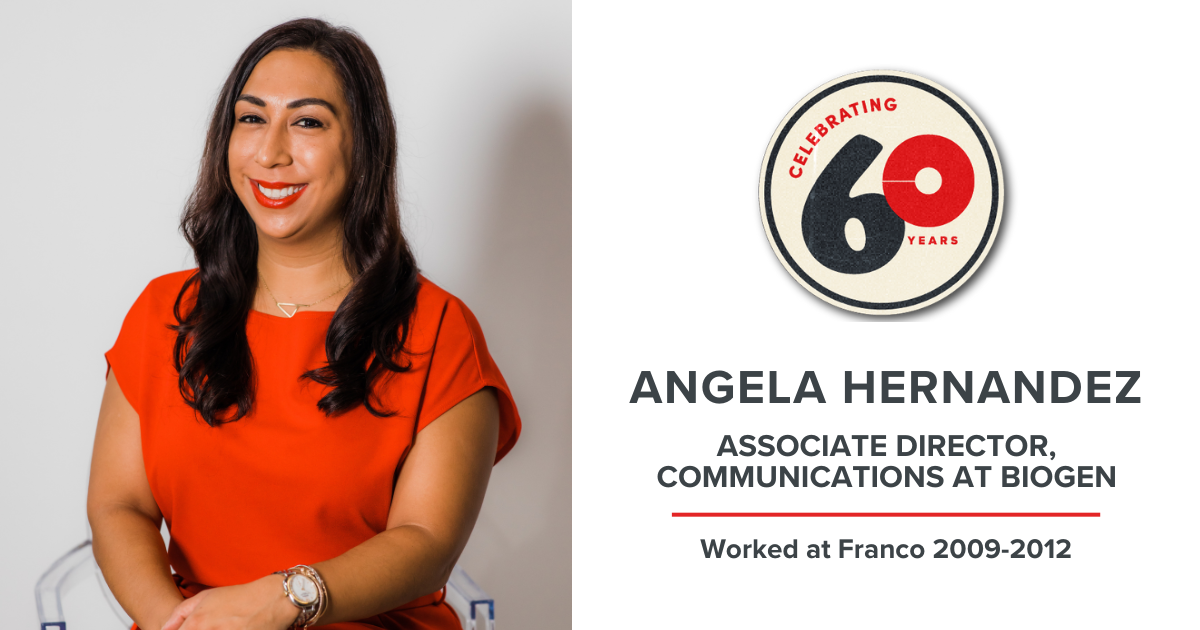 Celebrating 60 Years: Franco Alumni Spotlight Featuring Angela ...