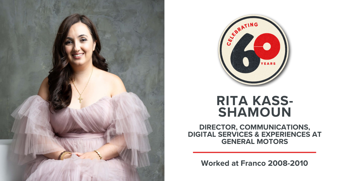 Celebrating 60 Years: Franco Alumni Spotlight Featuring Rita Kass ...