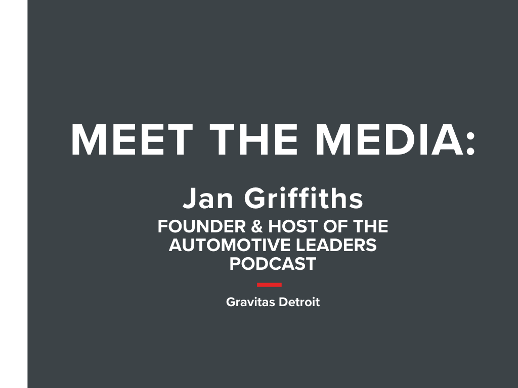 Meet the Podcaster: Jan Griffiths, Founder of Gravitas Detroit & Host ...