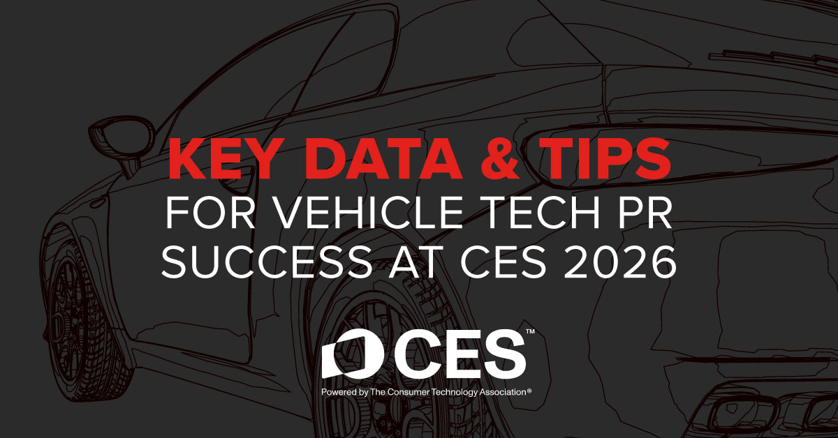 Key Data & Tips for Vehicle Tech PR Success at CES 2026 - Franco